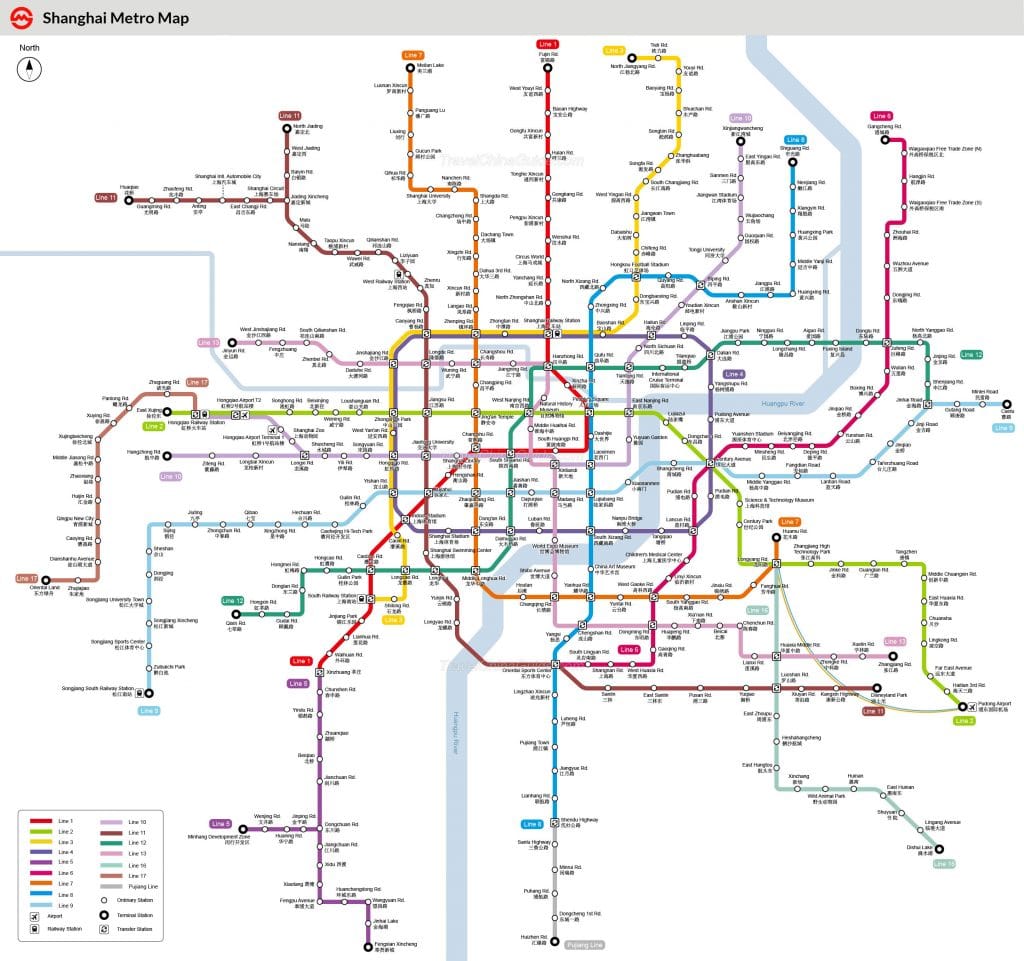 Information and Timings of Shanghai Metro - Schedule Wiki